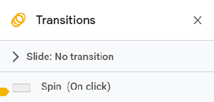 How to loop animations in Google Slides?