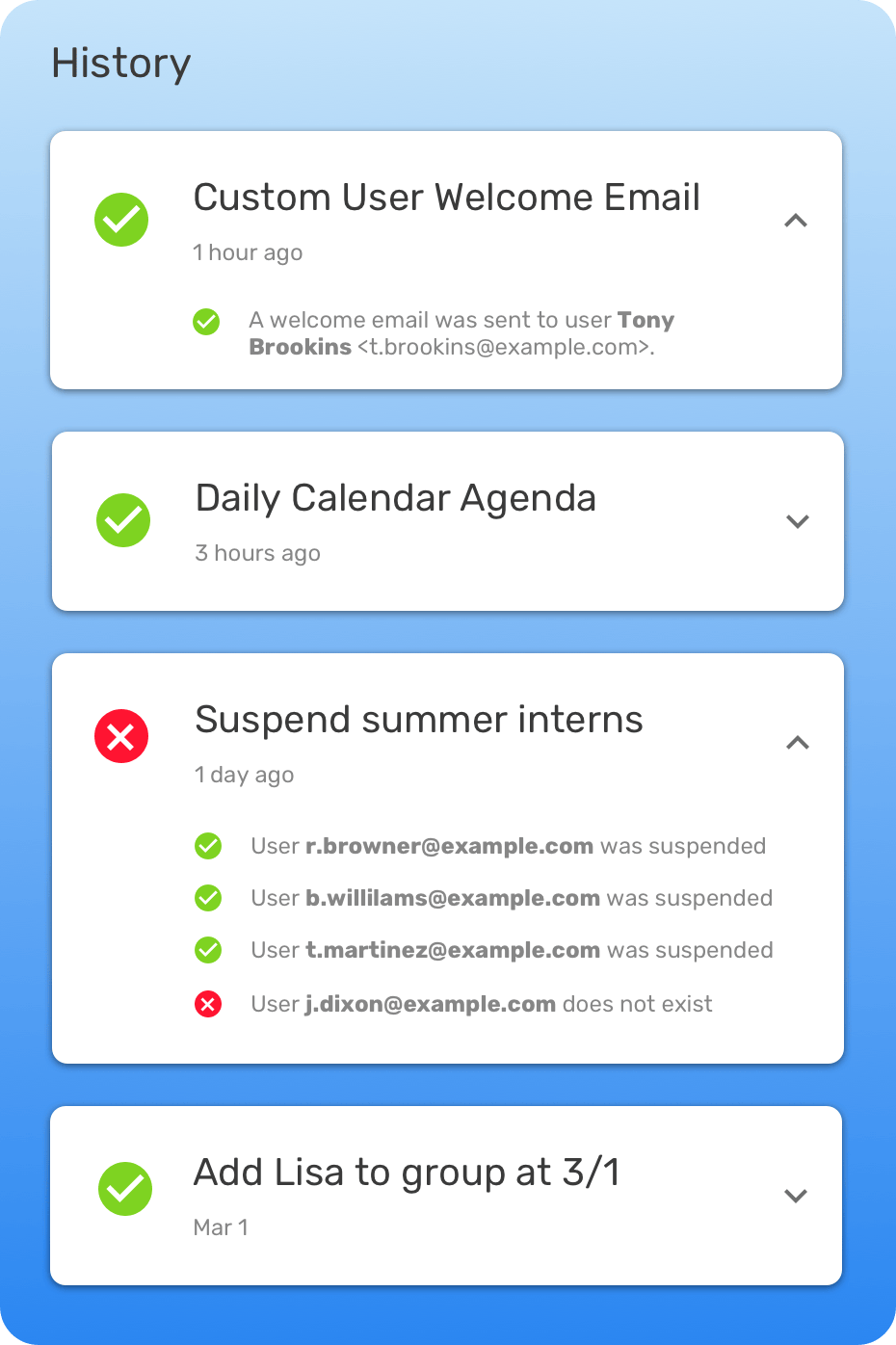 xFanatical Foresight: Automate Google Workspace Workflows
