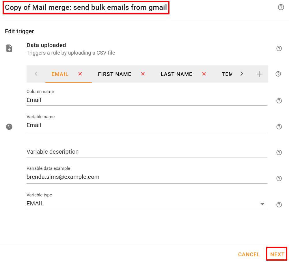 Create Mail Merge Templates | xFanatical Foresight