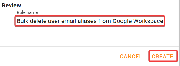 Bulk delete users email aliases from Google Workspace | xFanatical