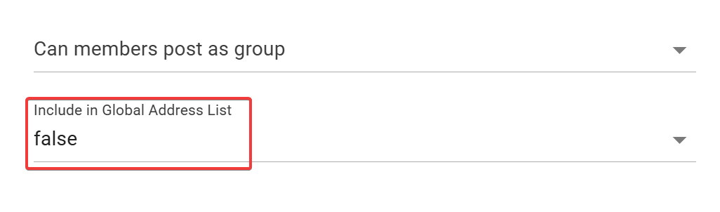 Hide Google Group From Global Address List | xFanatical