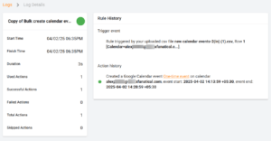 Bulk create calendar events and save time | xFanatical Foresight