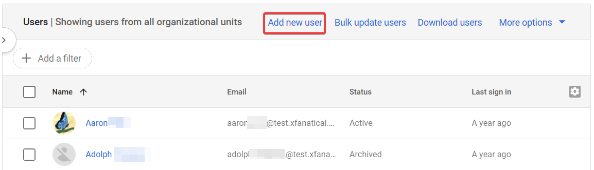 Adding Users to Your Google Admin Account | xFanatical