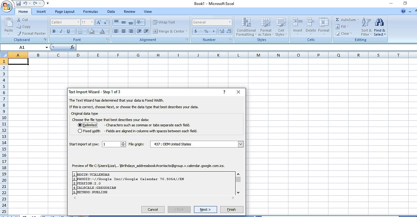 Export Google Calendar to Excel | xFanatical