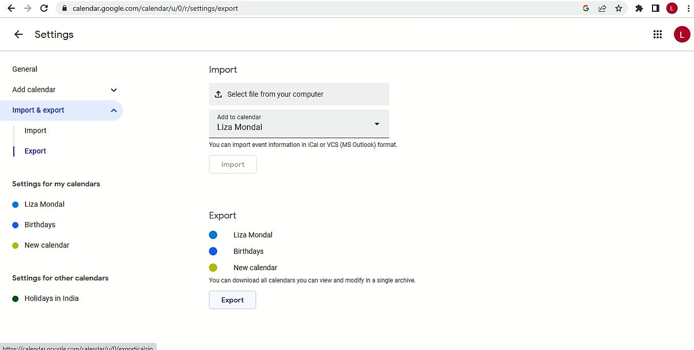 Export Google Calendar to Excel | xFanatical