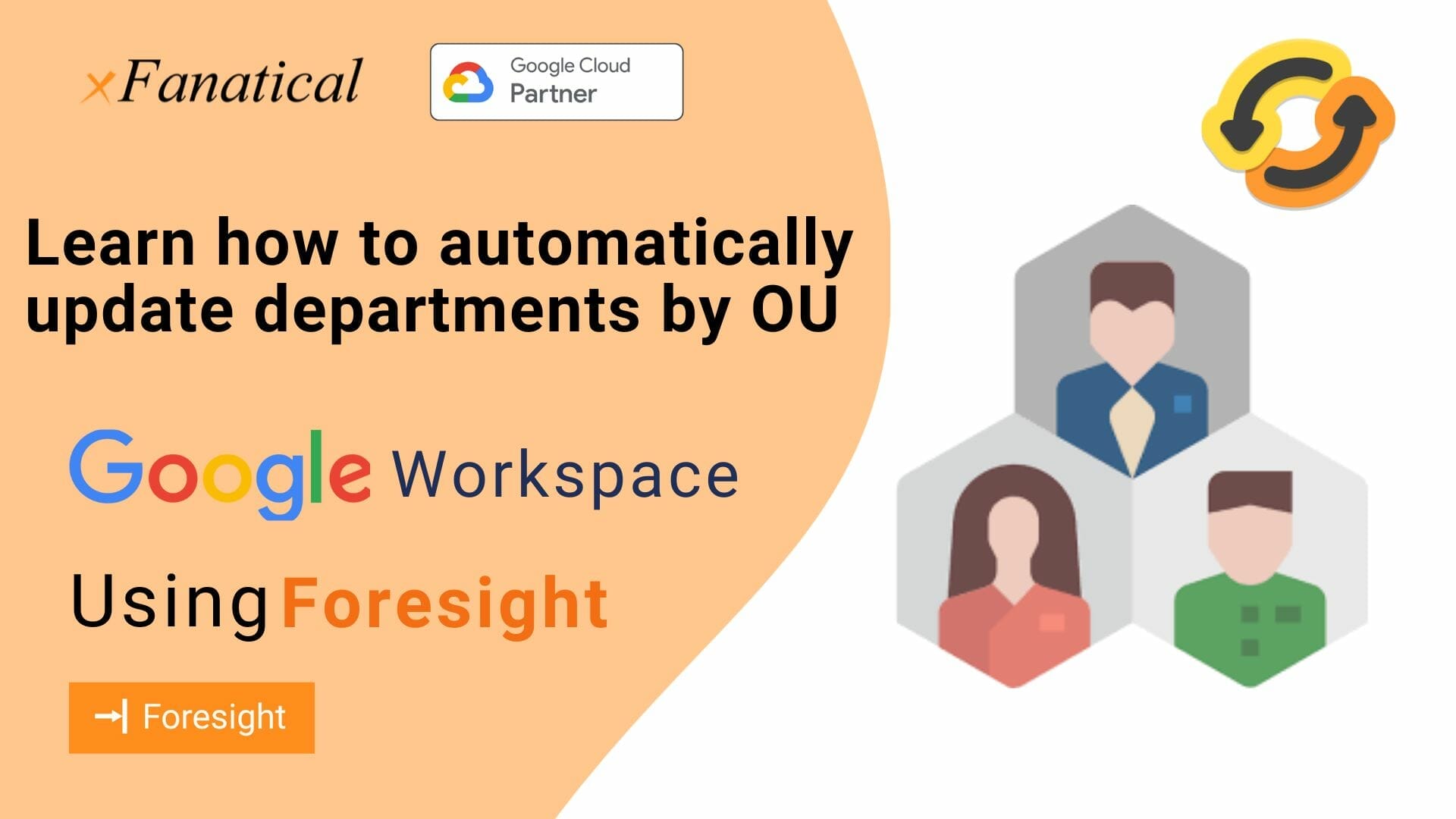 How to automatically update departments by Organization Unit
