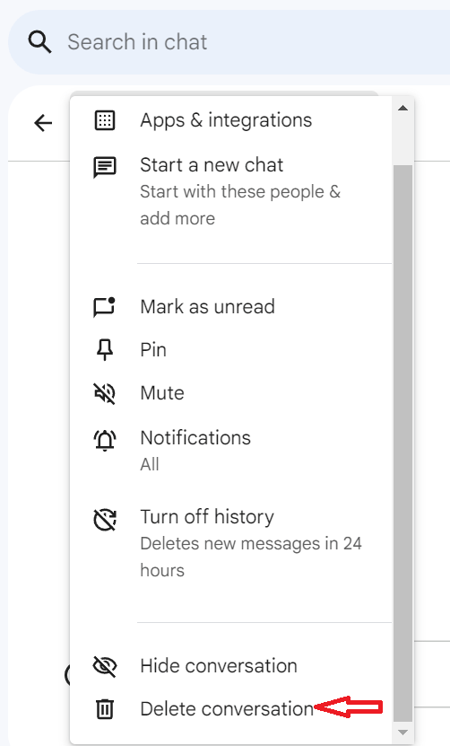 Effortlessly Delete Conversations on Google Chat |xFanatical