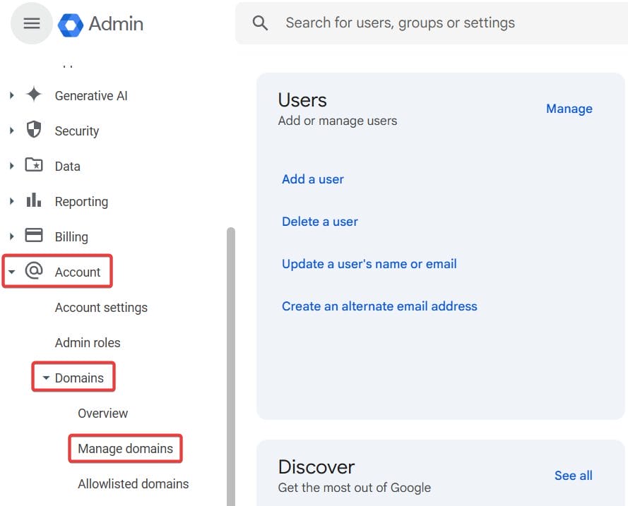 How to add a secondary domain in Google Workspace | xFanatical