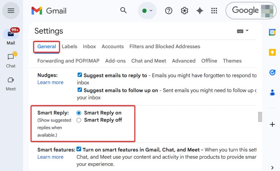 How to Turn Off Smart Reply in Gmail | xFanatical